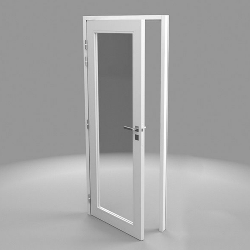 Bloc porte bois 1 vantail vitré prépeint