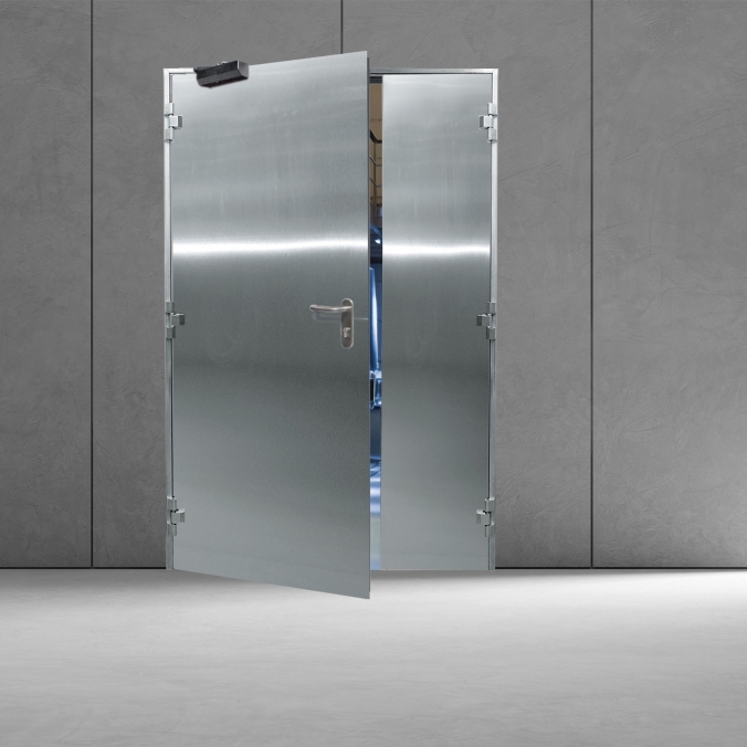 Portes coupe-feu metal