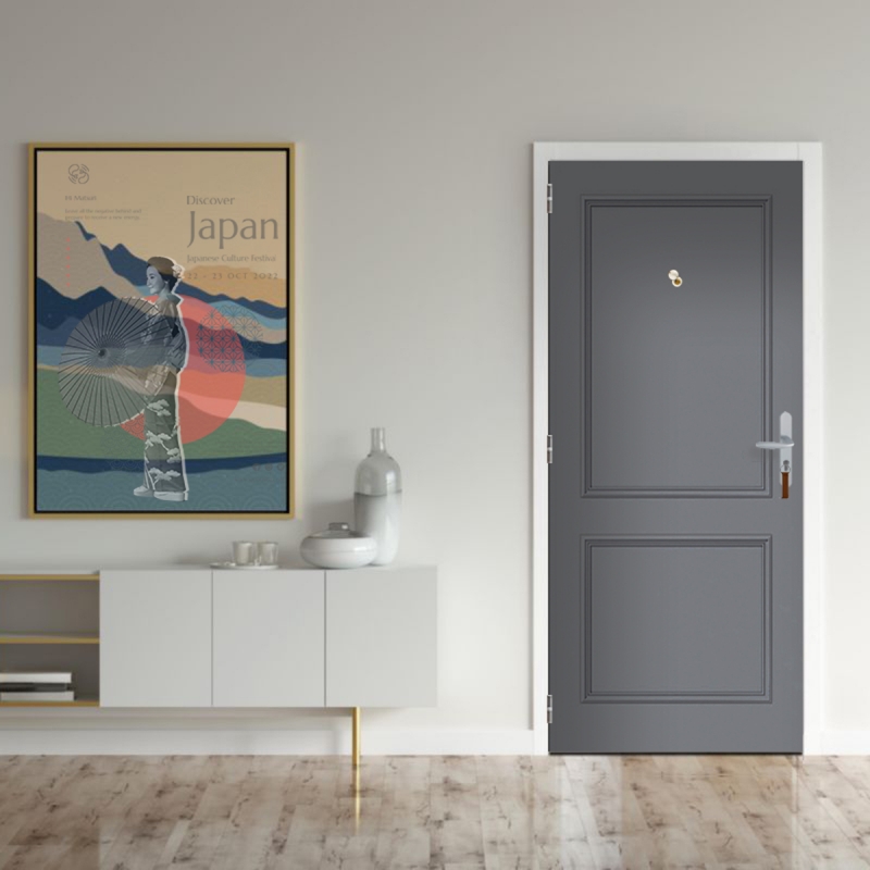 Porte palière isolante acoustique sur-mesure